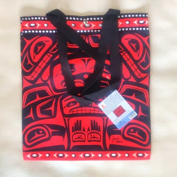 Bags | Longhouse Tote Bag Indigenous Native Design By Jason Peters ...